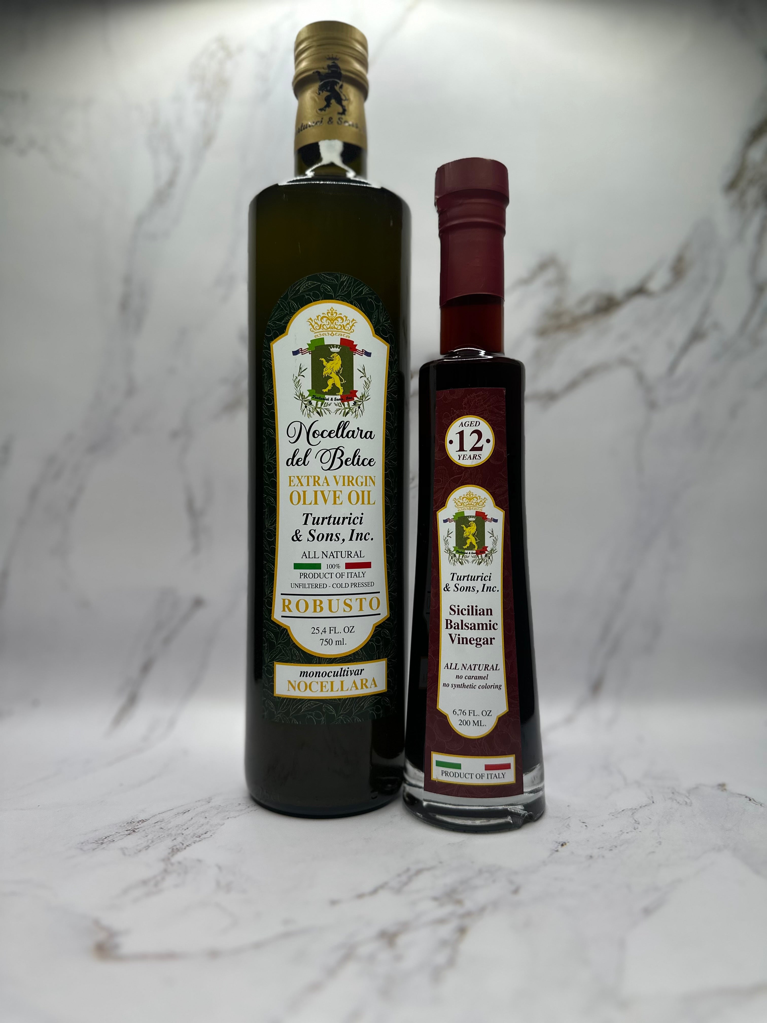 Il Classico #1: Nocellara Olive Oil & Sicilian Balsamic: 12x Decanted ...